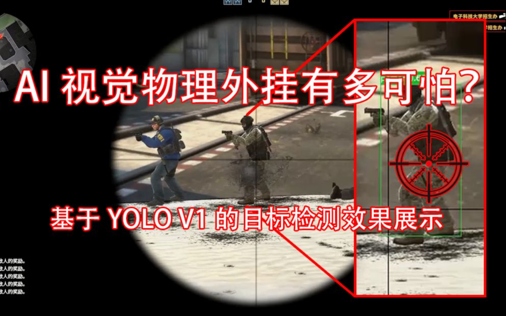 AI视觉物理外挂有多可怕?基于YOLO V1的目标检测效果展示