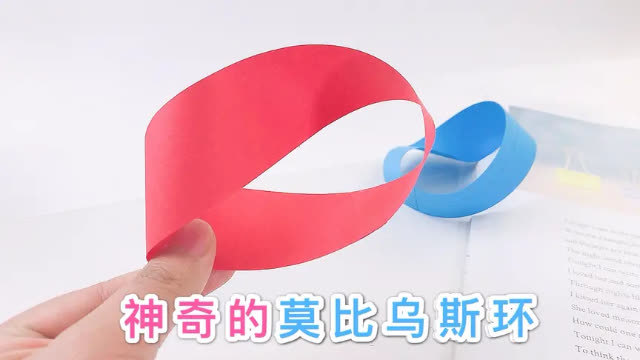制作有趣的莫比乌斯环,展示3种不同的神奇玩法