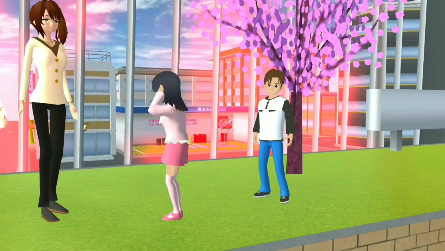 樱花校园模拟器:第一集 逃离小镇