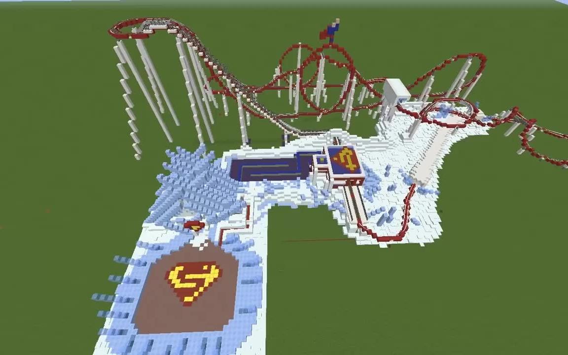 【Minecraft】在我的世界中做过山车
