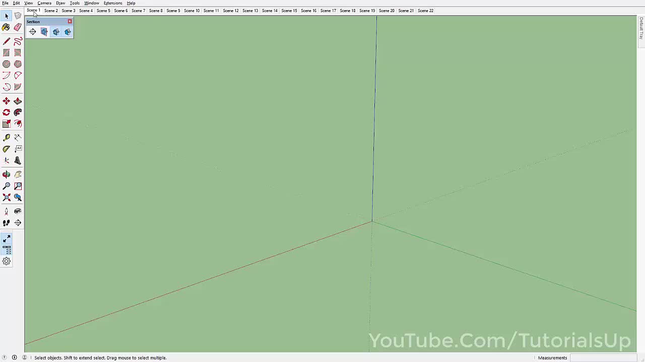 SketchUp建筑生长动画
