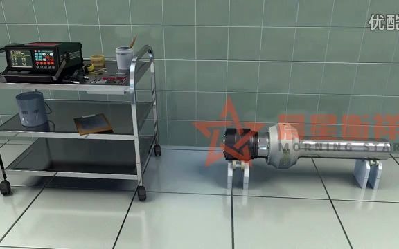 25.超声波探伤 工业仿真动画_标清