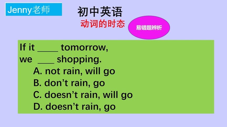 英语语法很重要,if引导的条件从句,主句、从句分别用什么时态?