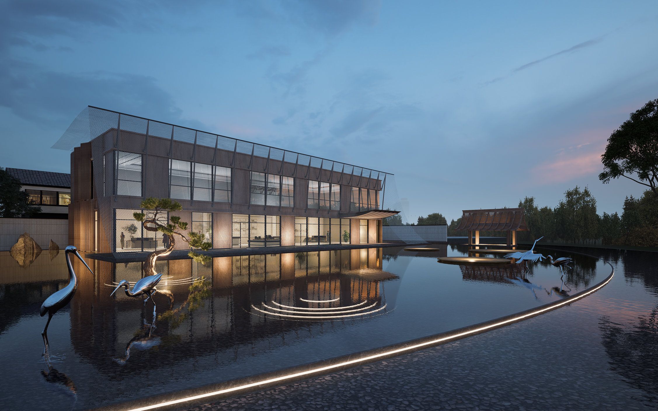 d5售楼处效果图制作过程