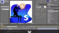 AE CS4基础教程 高手之路 矢量绘图-通过文字创建图形 第十三课