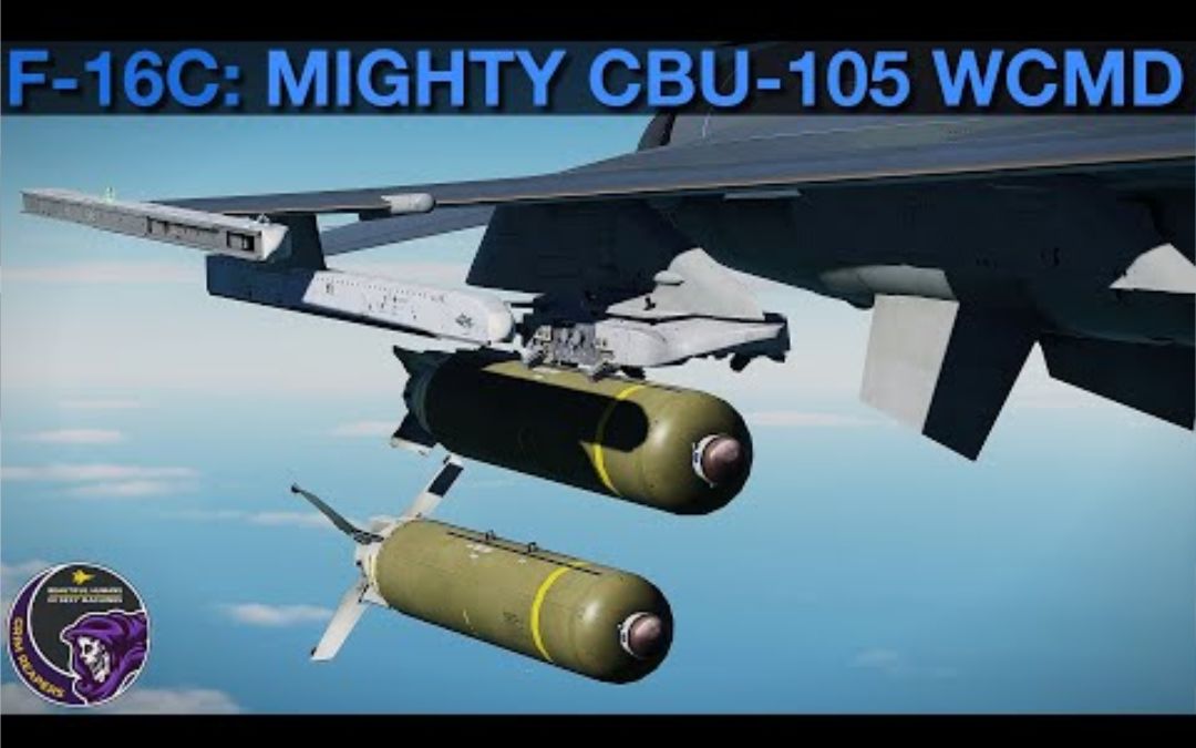【DCS】F16C:CBU105传感器引爆武器使用教程——Grim Reapers(...