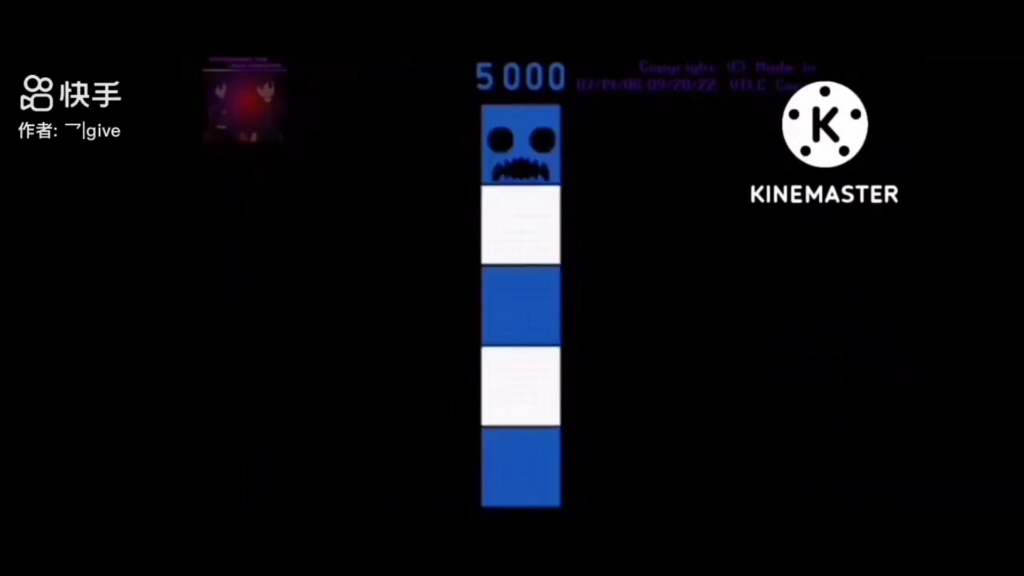 数字方块逐渐扭曲e-side 1000-10000_单机游戏热门视频