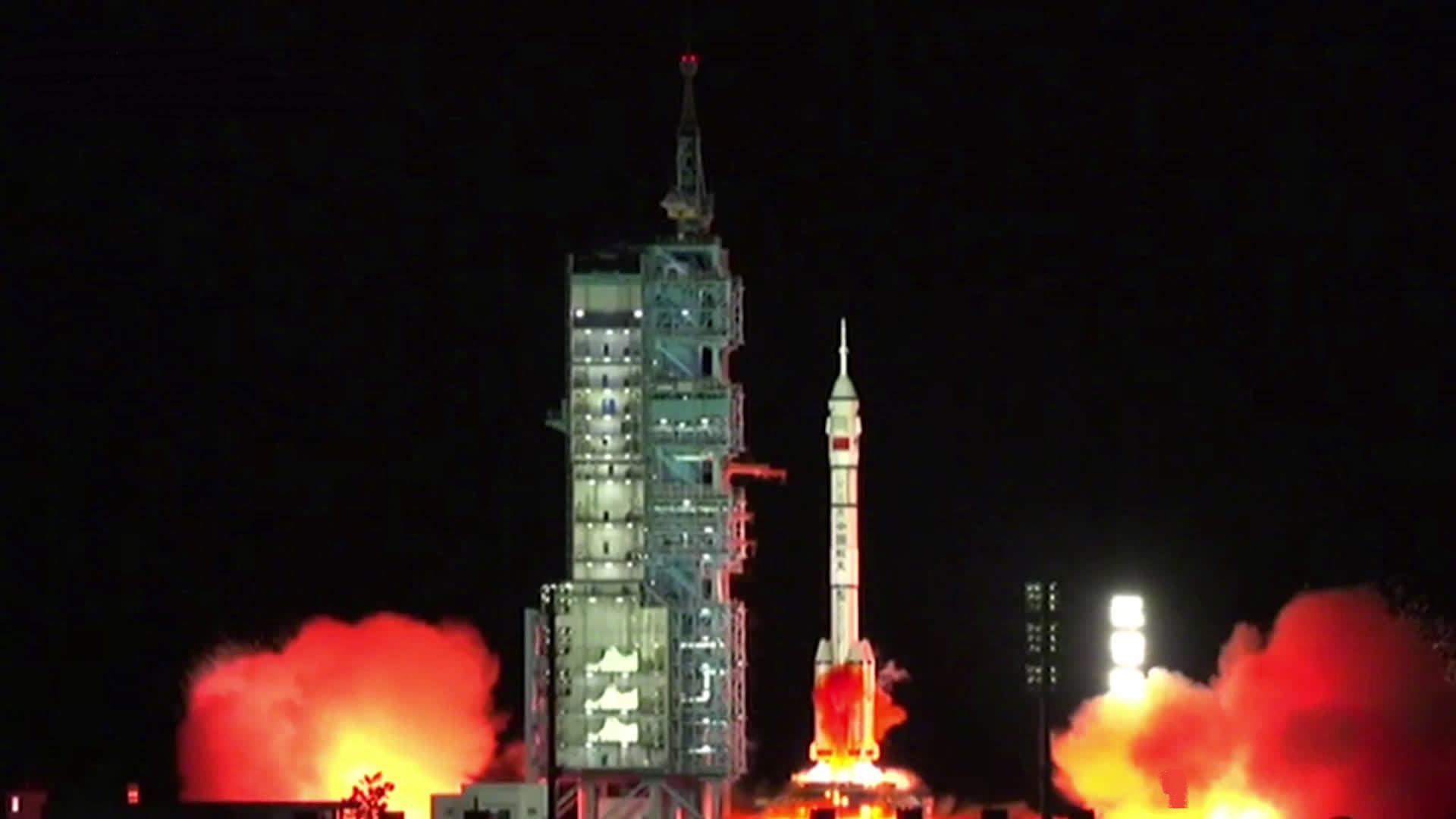 出征!60秒回顾神舟十三号发射全程