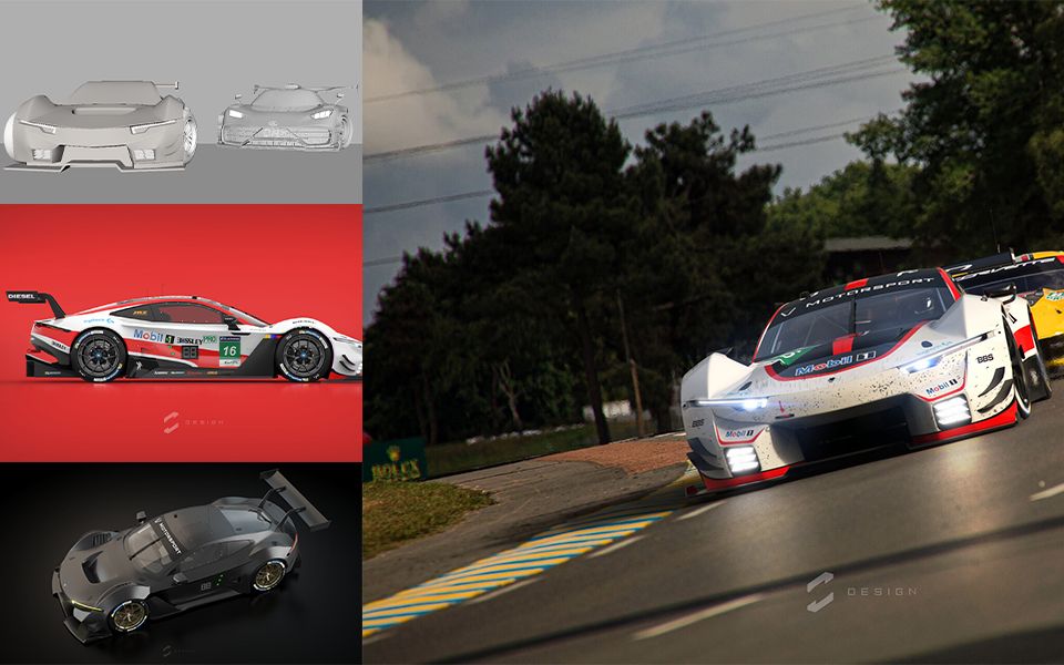 从小就有一个超跑梦,在现实实现有点难,我用maya建模做出来了