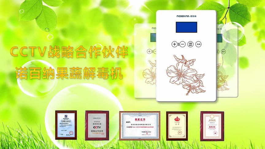 诺百纳家用净水机,果蔬解毒机