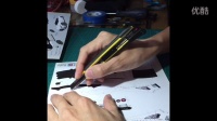 纸模型制作过程(未完待续)