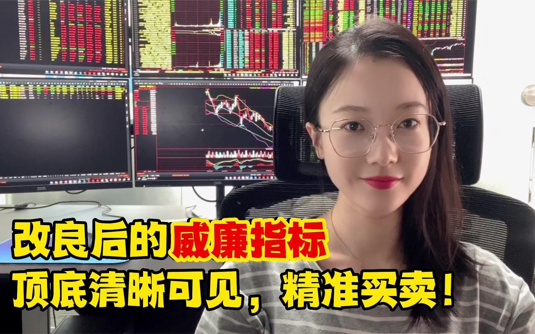 改良后的威廉指标,顶底清晰可见,精准买卖!