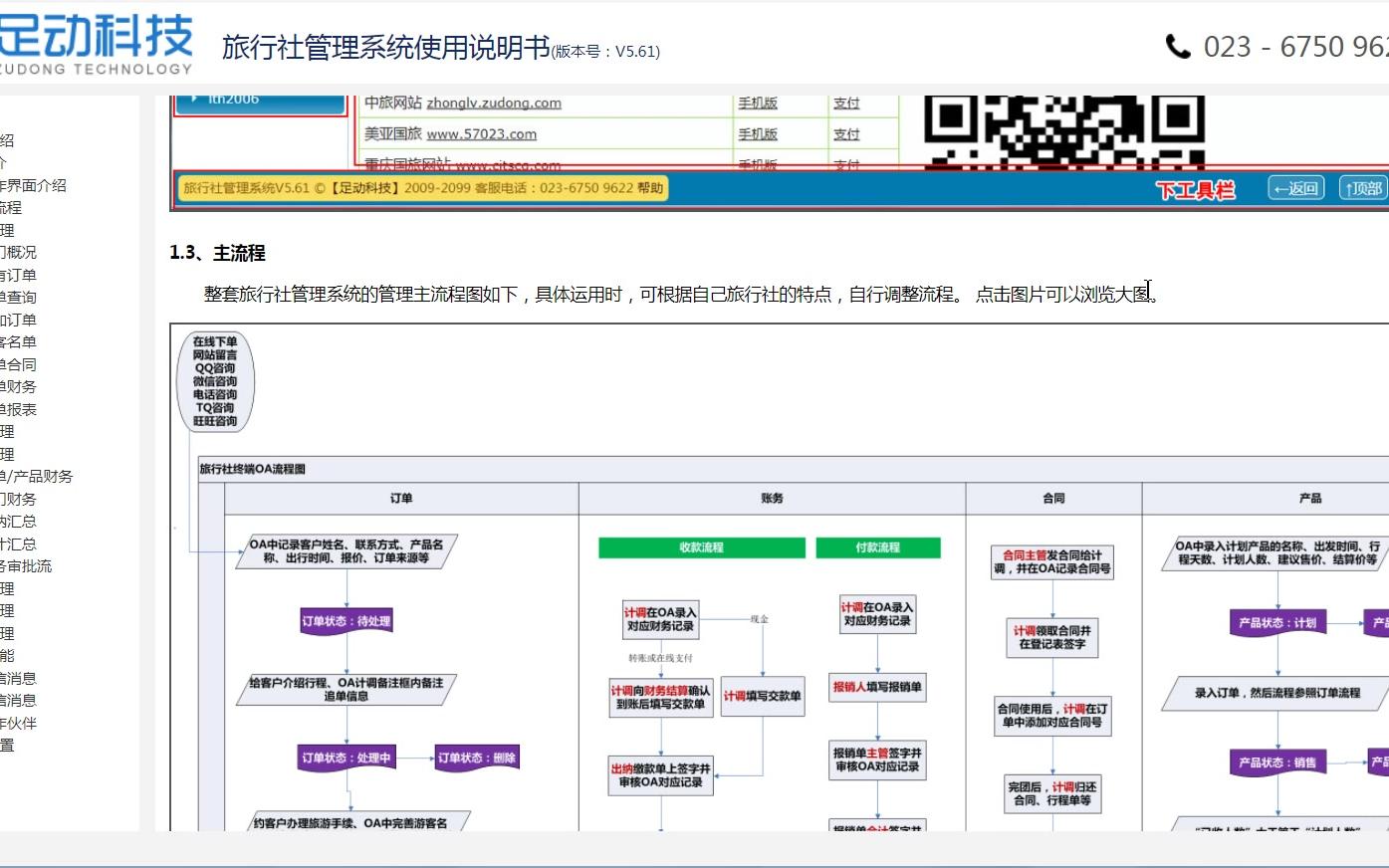 旅行社管理系统介绍 足动科技