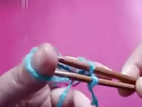 织毛衣新式起头法-两边起头法