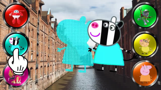 汪汪队立大功和小猪佩奇、超级飞侠学习英语,婴幼儿早教动画