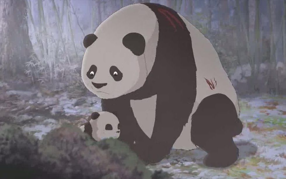 国宝熊猫遭遇危机,独战狼豹,撇下幼子意外成世界明星的动画电影《大...