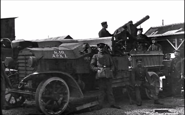 奥匈帝国坦克和军车1904至1918年(第一次世界大战)