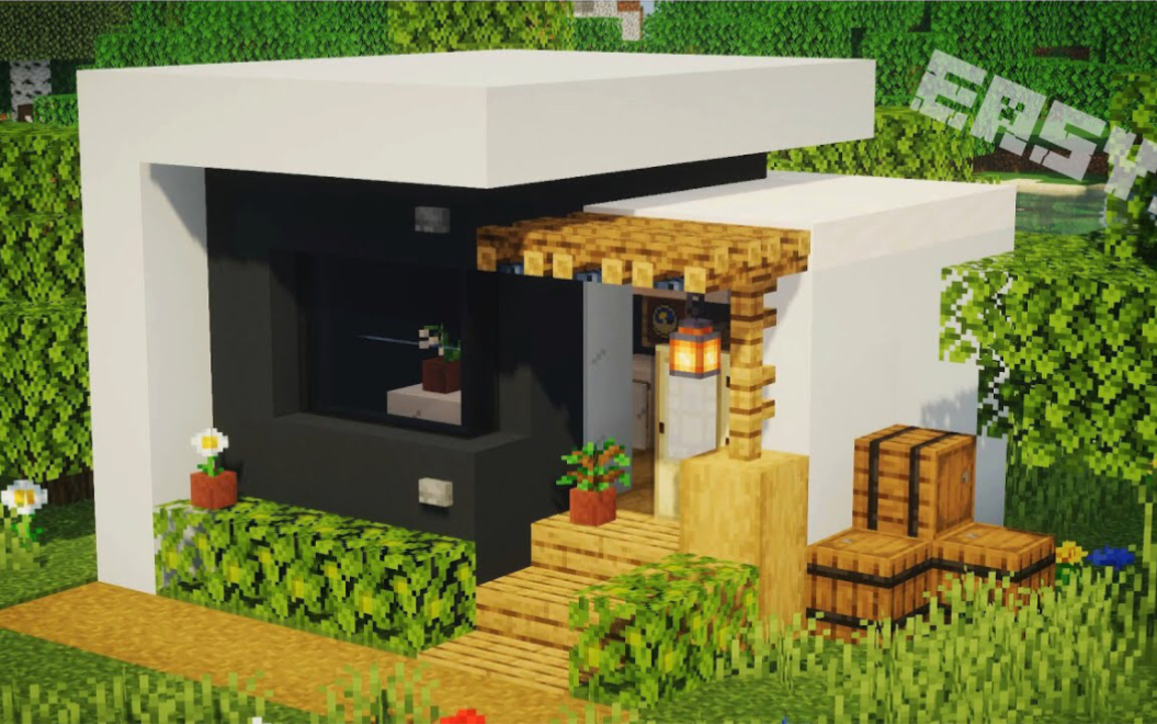 【Skrynnik Dima】简单的8X8小屋|MC建筑教程