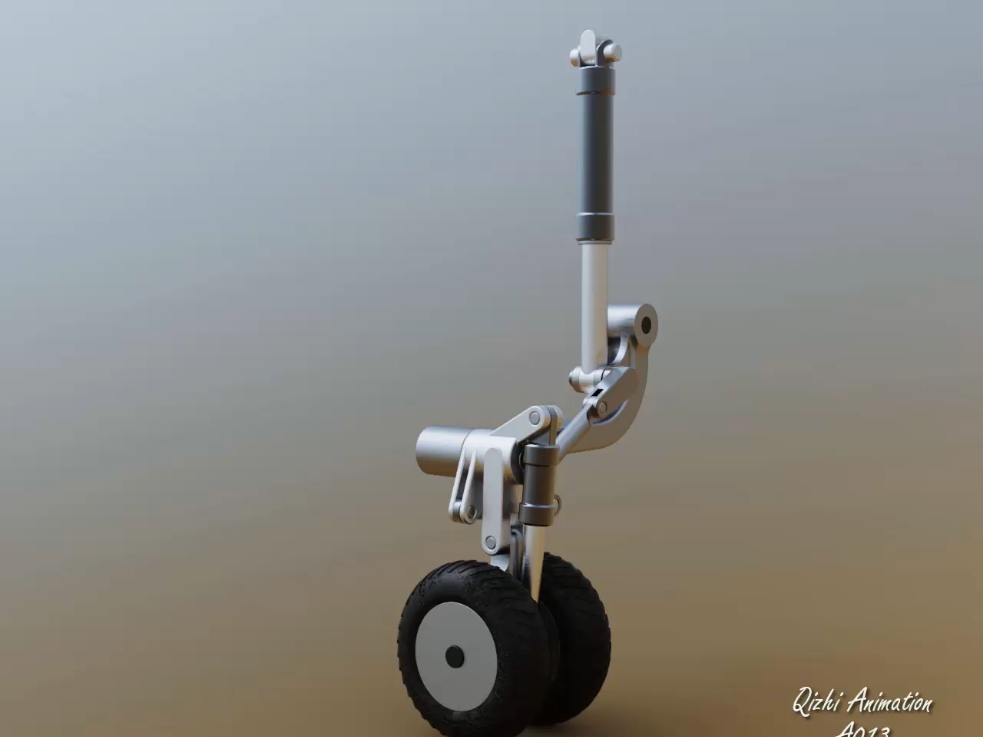 A013飞机起落架机械原理