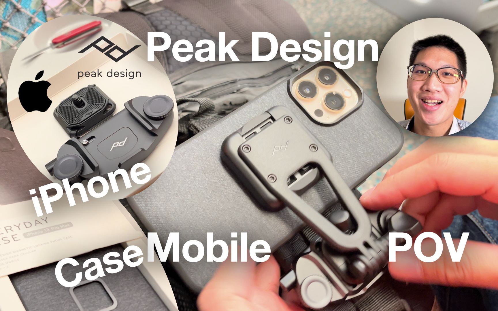 ...Max 超强配件! Peak Design Mobile Creator Kit, Everyday Case, Captur