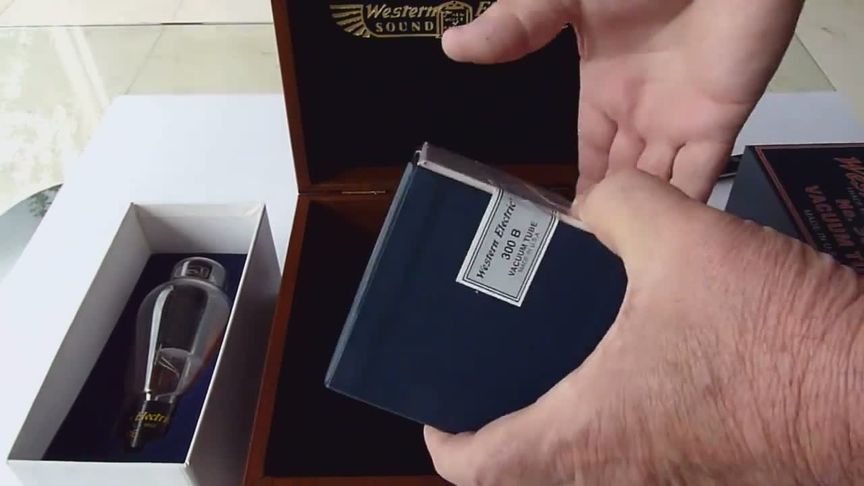 300B系直热式阴极中功率三极管,用于A1类放大