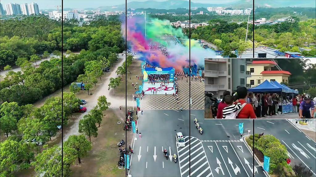 ...骑行活动@龙门公安#提升群众安全感满意度#阳光下的守护#百日行动