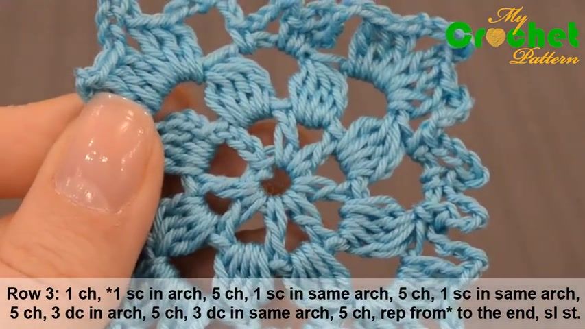 【钩针教程】基础针法学习