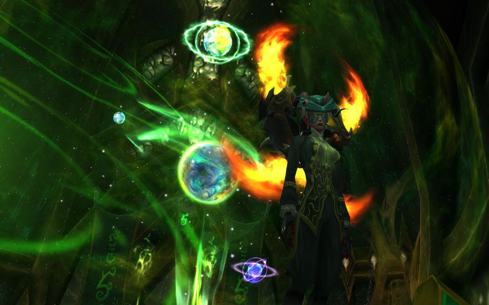 魔兽世界/wow 7.3.5 恶魔猎手 浩劫DH 神器外观挑战