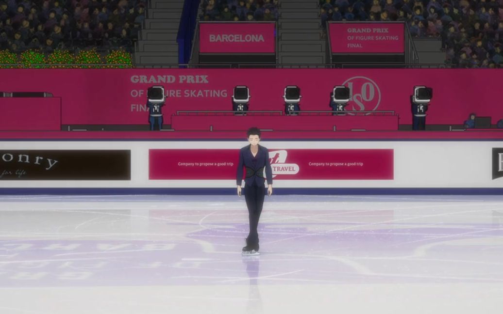 【冰上美少年】这次小明挑战了勇利的自由滑《yuri on ice》!