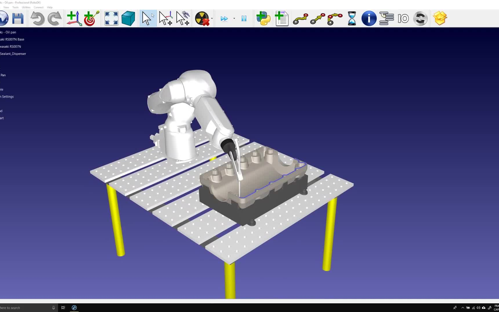 RoboDK的 SolidWorks插件 - RoboDK Plug-In