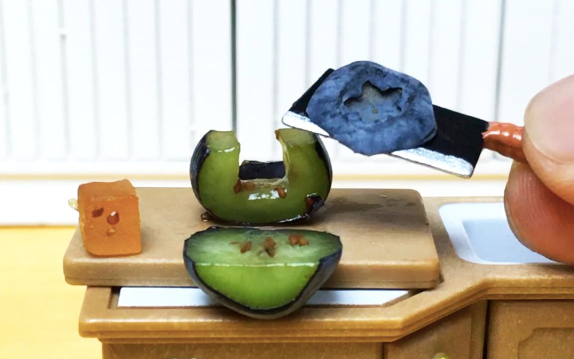 【定格动画美食】个头小价格贵,这种神仙水果还能这么吃?