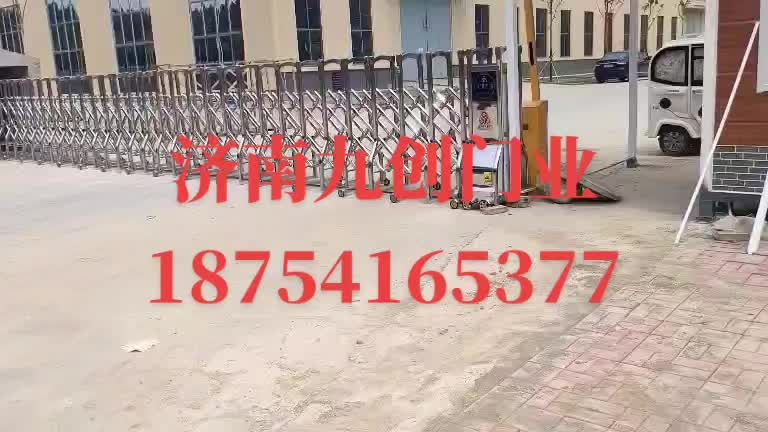#电动伸缩门 #伸缩门 #车牌识别 #电动门 #提升门 #平移门