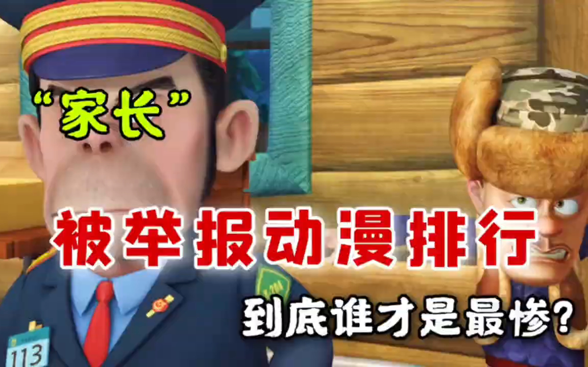 动画冷知识之 被举报动漫最惨排行:熊出没被举报的奇葩理由,竟然是...