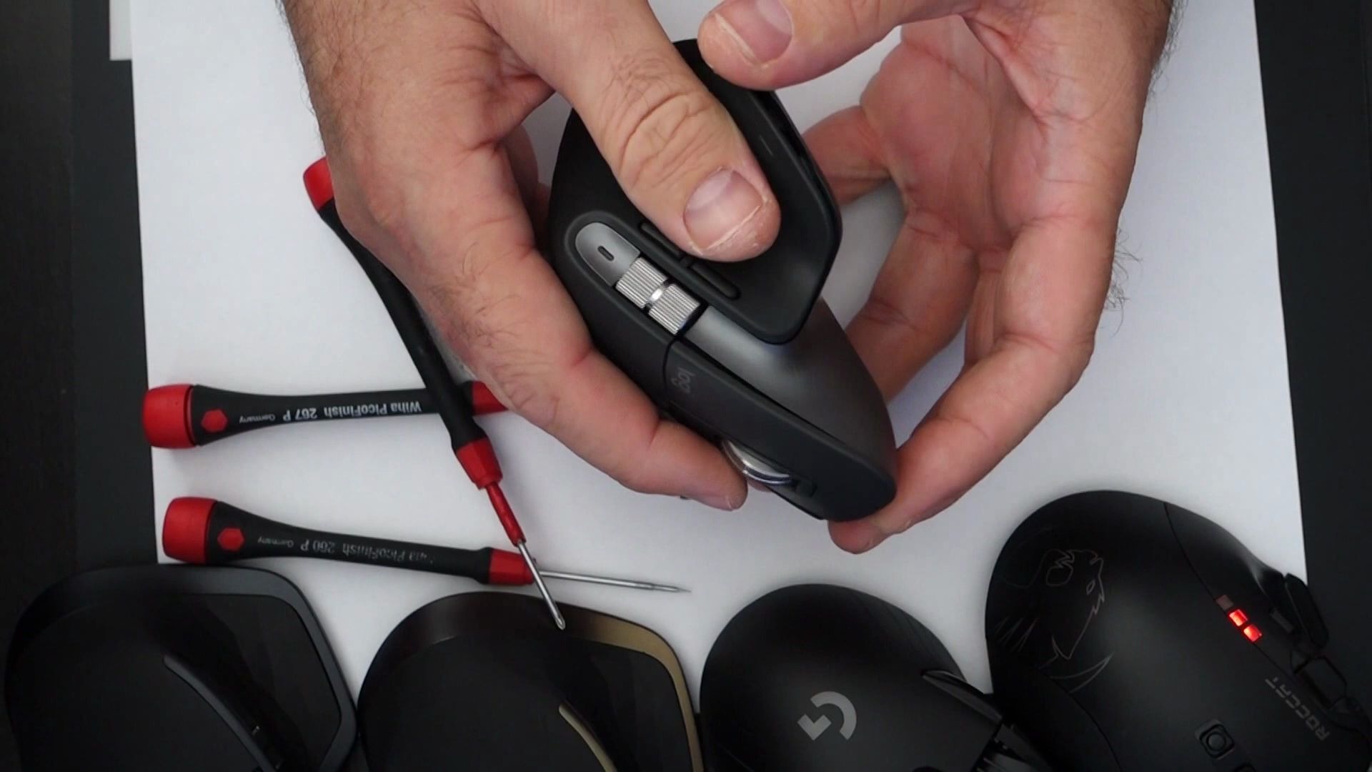 罗技Logitech MX Master 3拆解