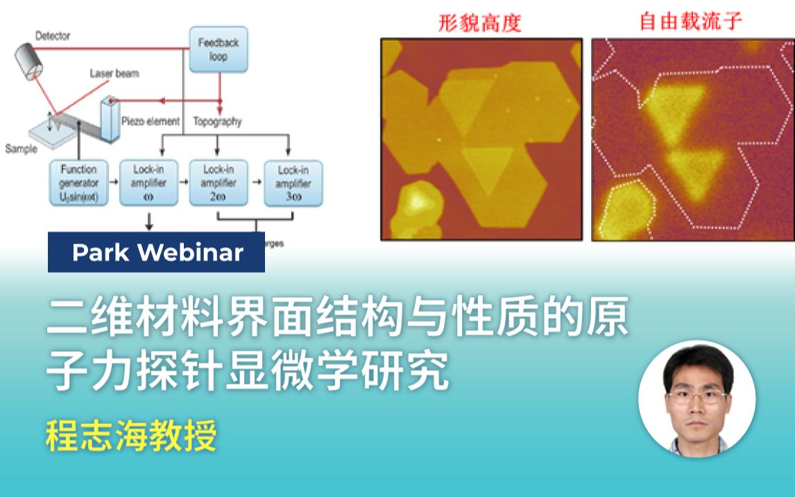 网络讲座:二维材料界面结构与性质的原子力探针显微学研究