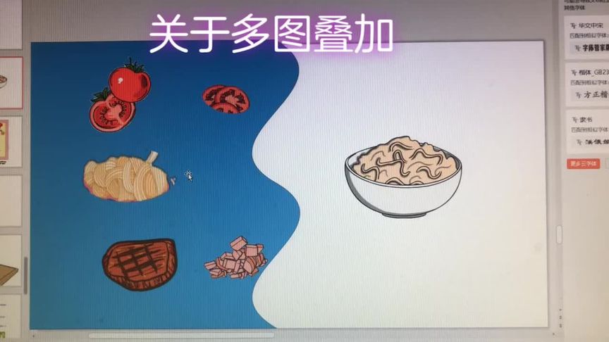 素材图片要一张一张去找,多图叠加的秘密哦!制作不易!