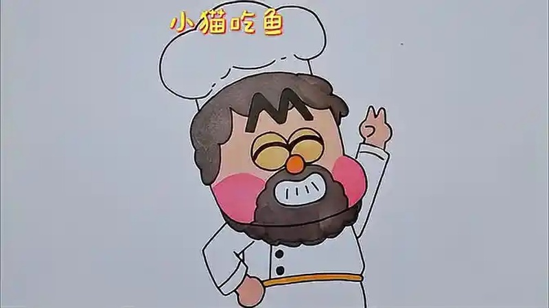阿拉伯王子式美食,套娃式烤肉,简笔画