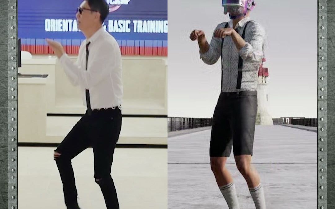 吃鸡舞蹈模仿秀——池石镇_PUBG