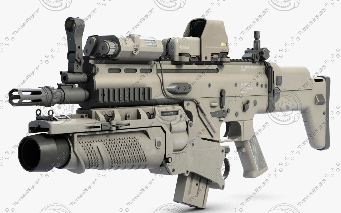 ...——绝地求生满配scar模型制作,这种复杂的枪械模型应该如何做出来?