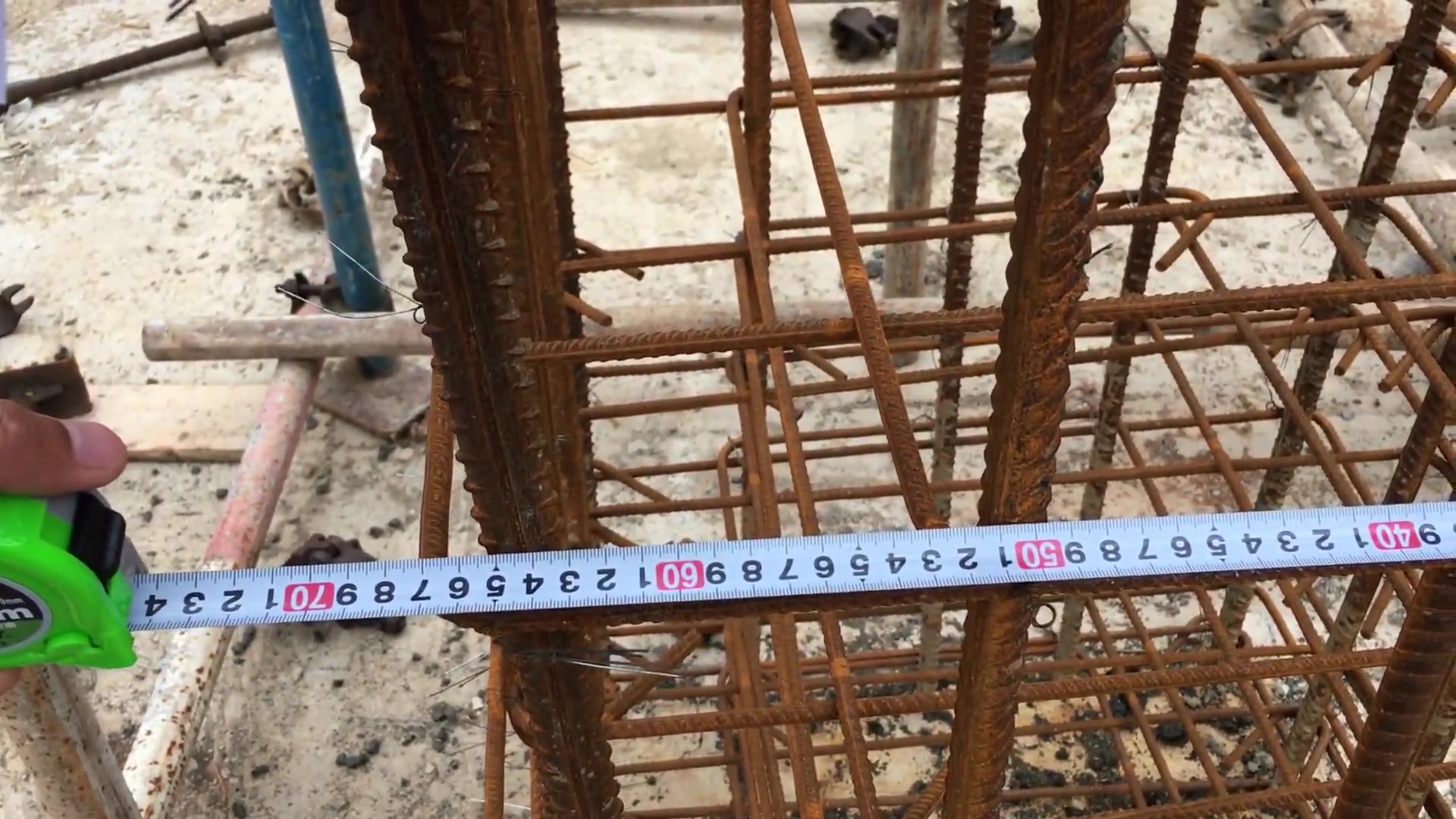 柱钢筋绑扎工艺