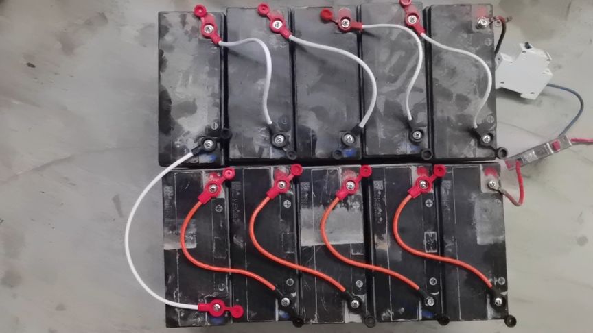 一辆电动车如何安装两组电池!手把手教你,不懂电路朋友一学就会