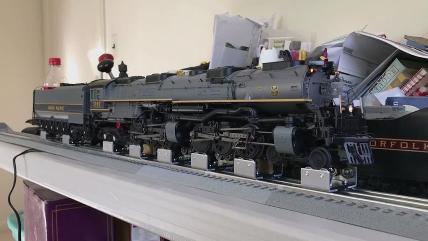 酷炫的蒸汽火车模型,这要多少钱一辆呢