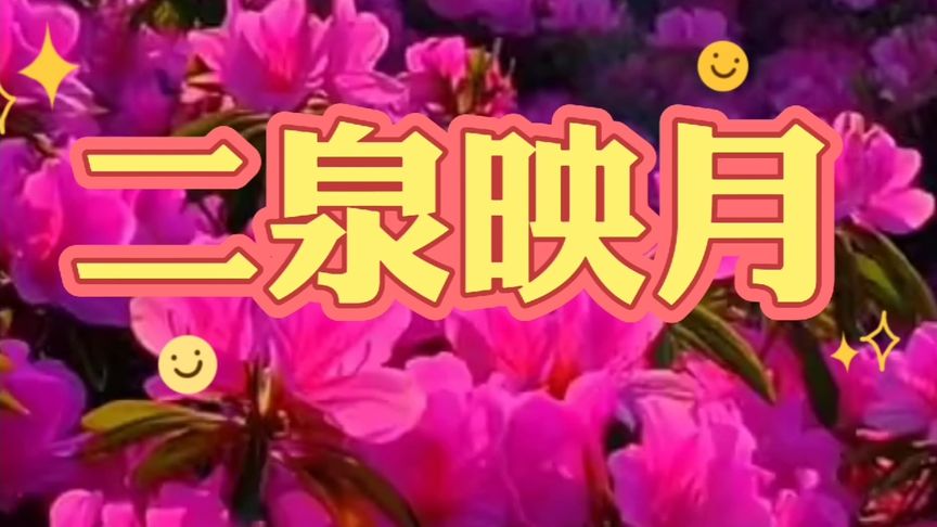 欣赏著名歌唱家演唱《二泉映月》歌声悠扬美妙动听