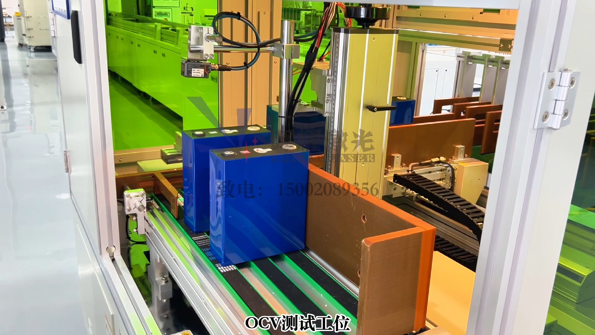 锂电池模组PACK自动化产线OCV测试工位