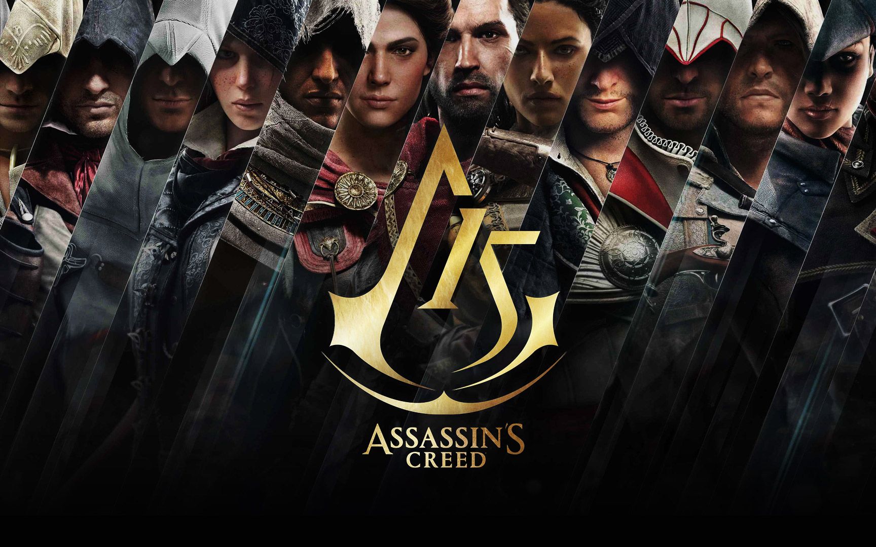 游戏界最优雅的刺客 刺客信条全系列十五周年logo动画合集