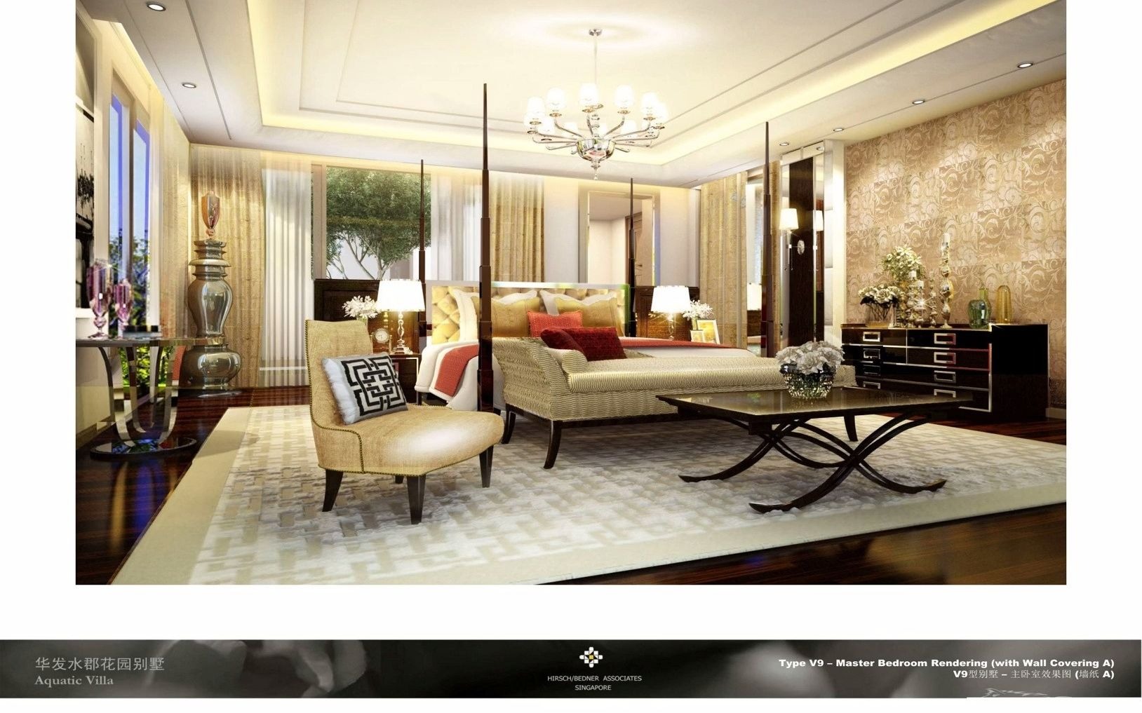 ...设计案例 #别墅案例 HBA 珠海华发水郡别墅V9型室内设计汇报方案 #...
