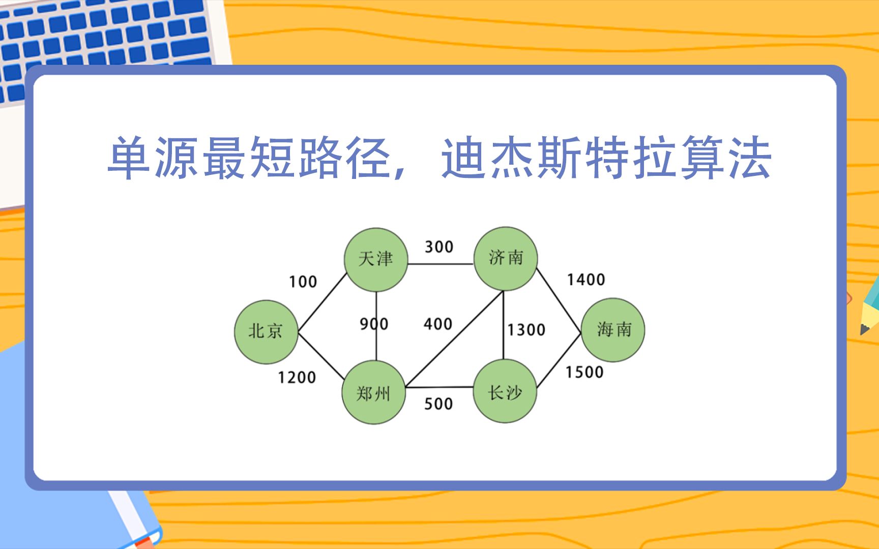 程序员必会,单源最短路径,迪杰斯特拉算法,看动画就全明白了