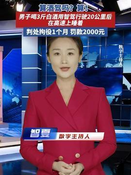 算酒驾吗?算!男子喝3斤白酒用智驾行驶20公里后在高速上睡着,判处...