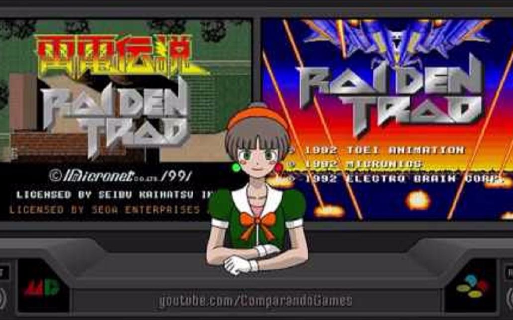 【VC】世嘉MD VS 超任 实机对比