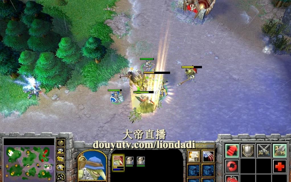 【攻击+47地精修补匠】魔兽争霸大帝解说HUM vs 大KD EI